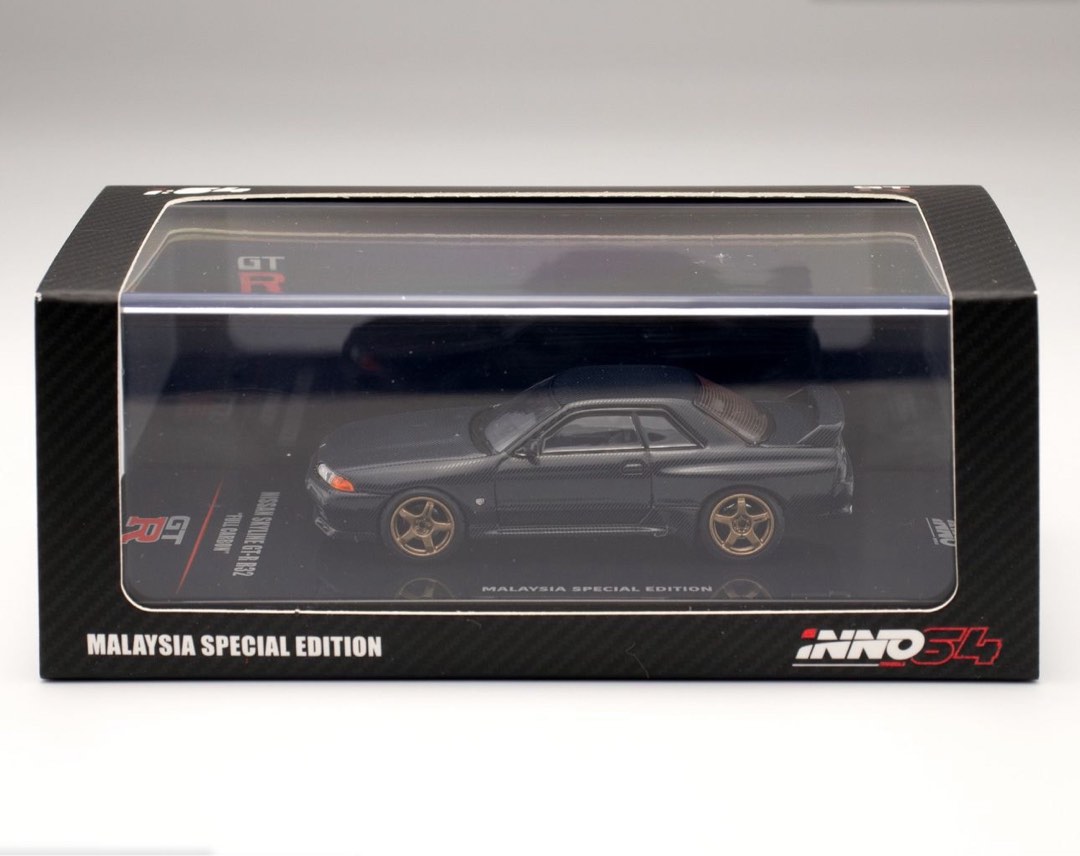 1/64 Inno64 Nissan R32 Full Carbon Malaysia SE, Hobbies & Toys, Toys ...