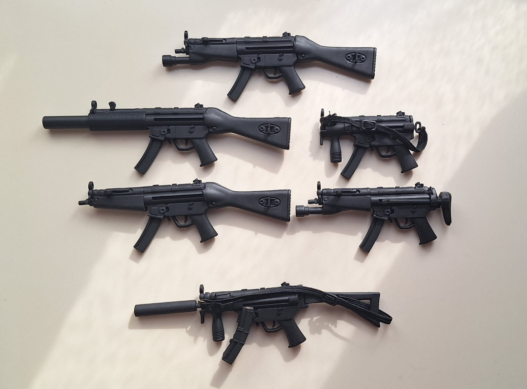 1/6 MP5/MP5K/MP5SSD submachine guns, Hobbies & Toys, Toys & Games on ...