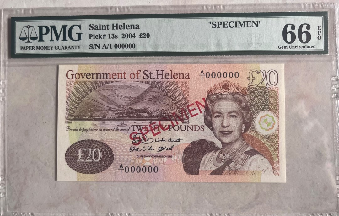 2004 QEII specimen note, Hobbies & Toys, Memorabilia & Collectibles ...