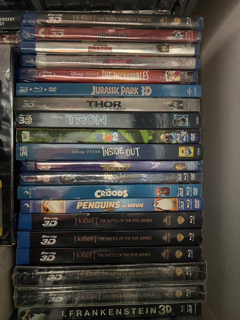 3D movies, Hobbies & Toys, Music & Media, CDs & DVDs on Carousell