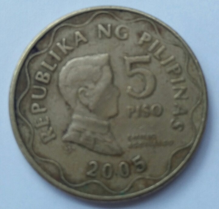 5 Peso 1997, 2002, 2005 & 2011 Error coins, Hobbies & Toys, Memorabilia ...