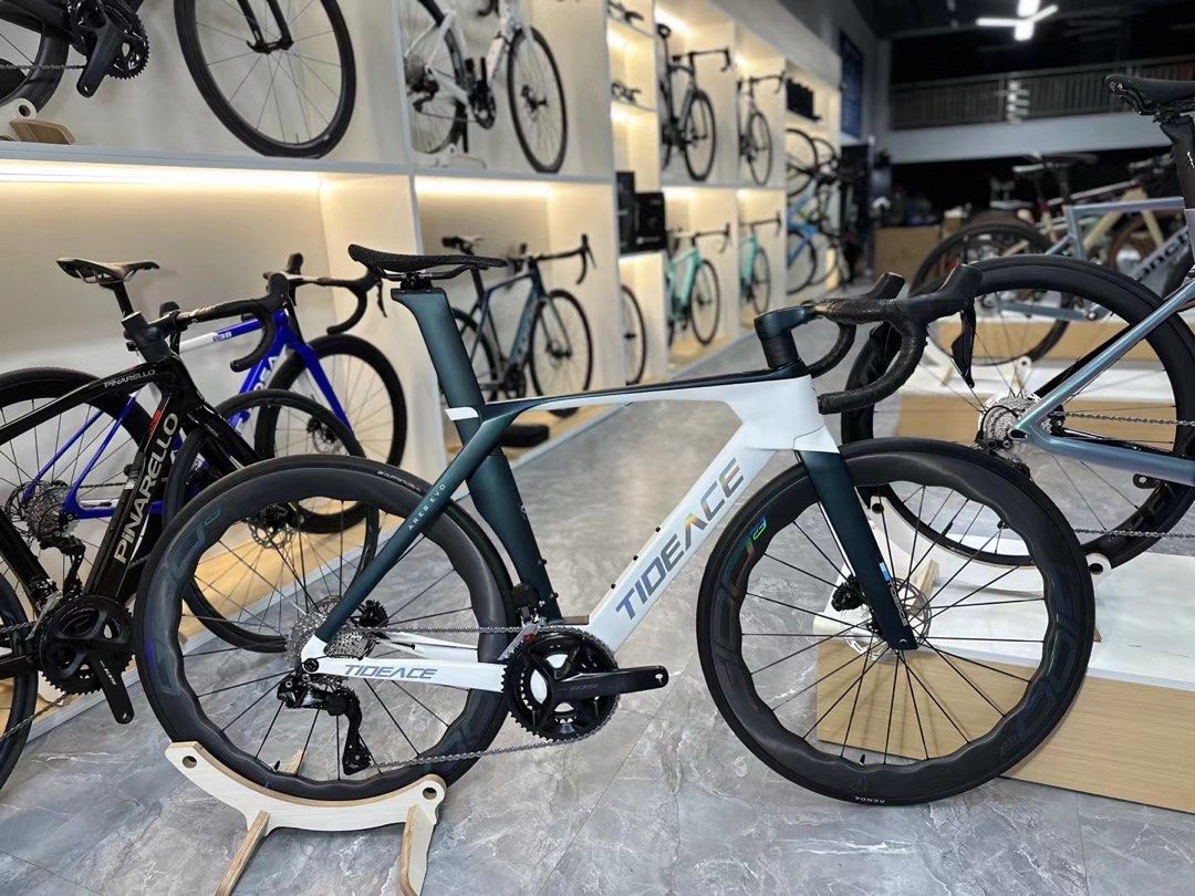 Tideace Ares Evo Aero full Carbon Roadbike Frameset/ Full bike with ...