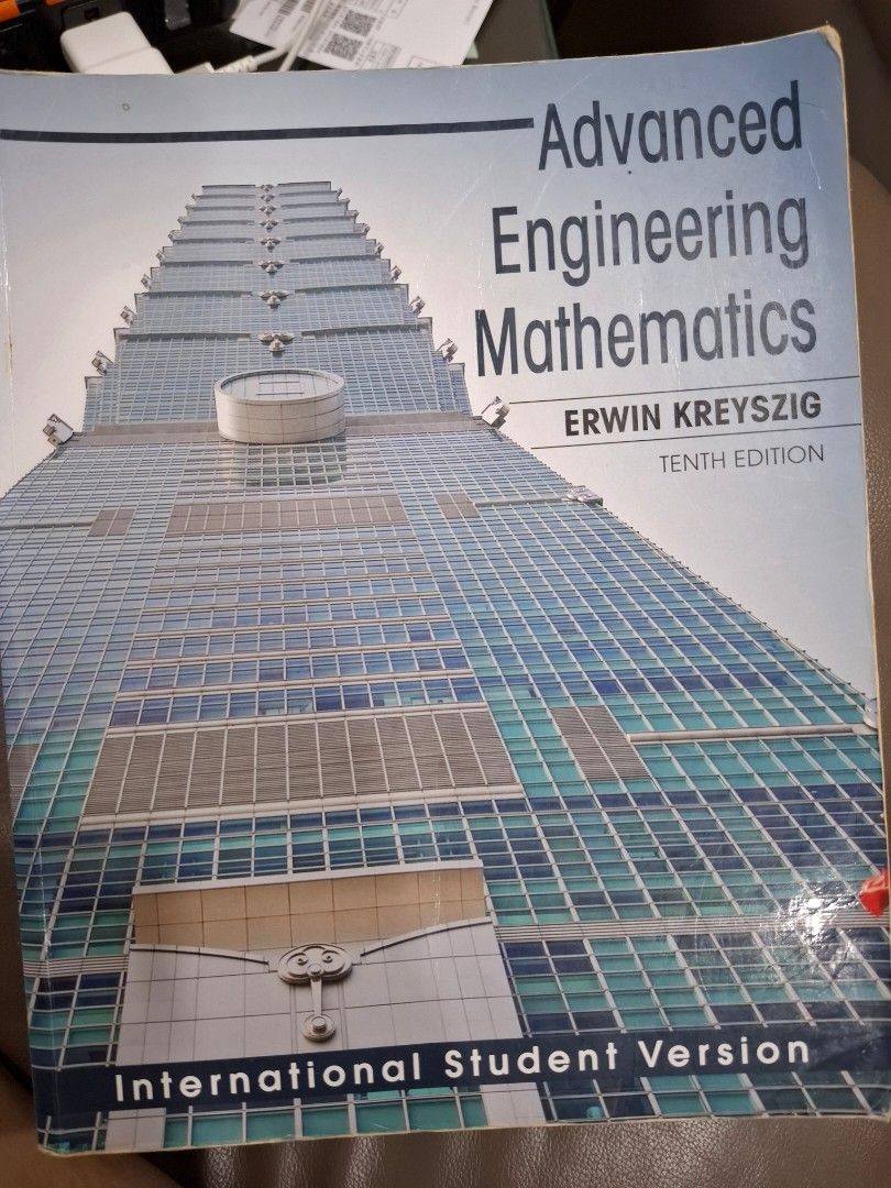 工程數學 第10版 Advanced Engineering Mathematics by Erwin Kreyszig, 書籍、休閒與玩具 ...