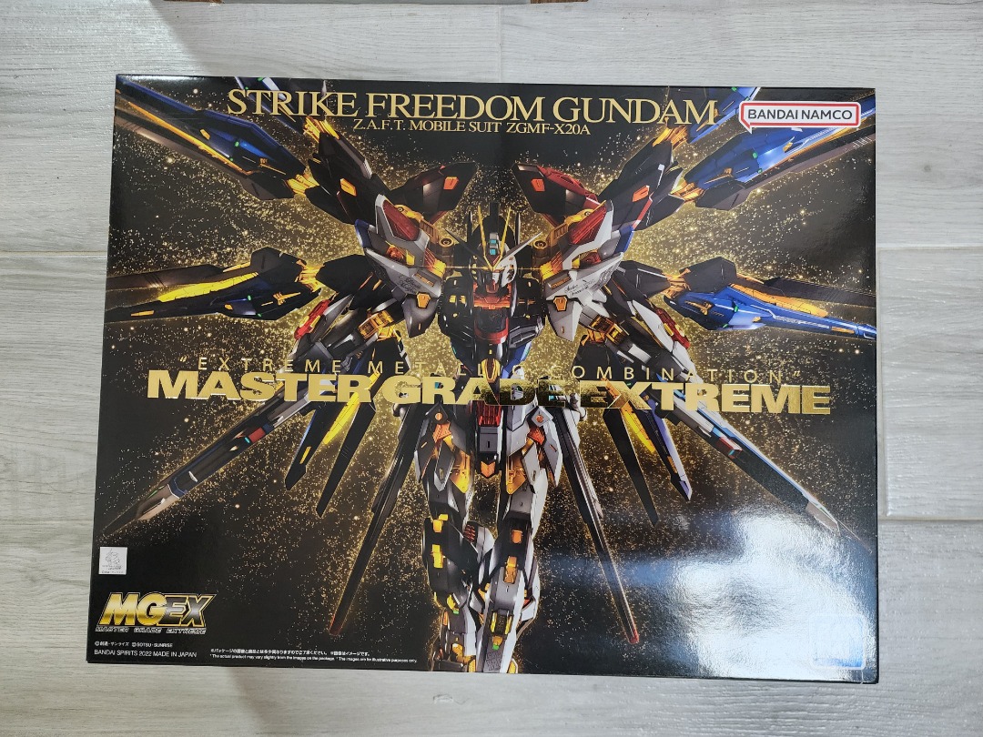 行版 現貨 MGEX 突擊自由高達 Strike Freedom Gundam 1/100 Master Extreme Grade ...