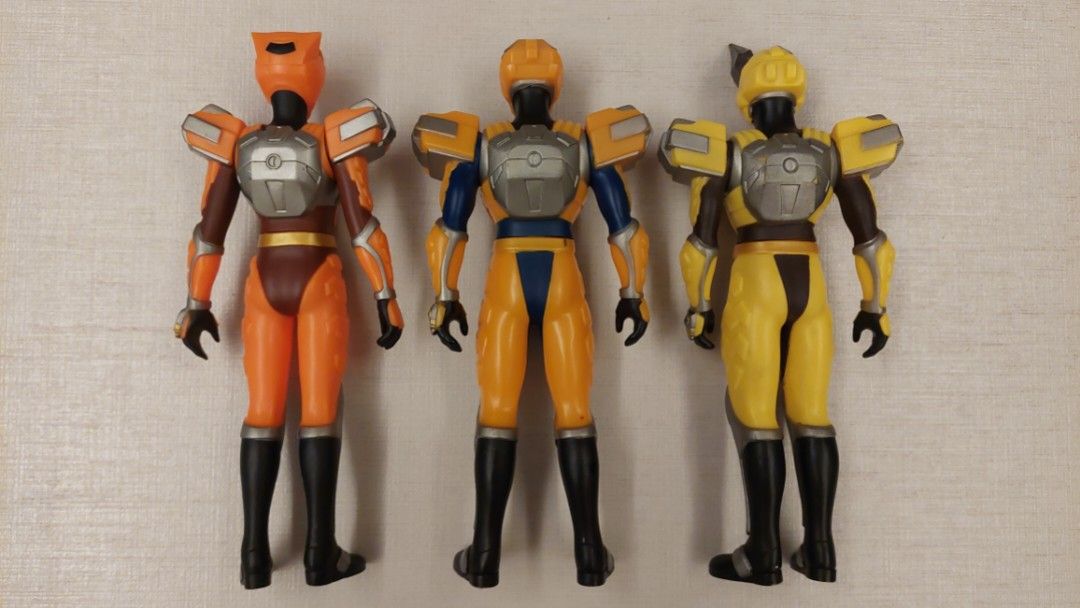 正版 Konami 出品 特攝戰隊 超星神 The Gransazers Power Ranger Vinyl Sazer-Pisces ...