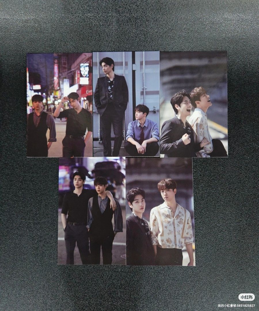 李泰彬車柱完澳門雙人見面會入場卡 Lee Taevin + Cha Joowan Macau fan meeting photo cards ...