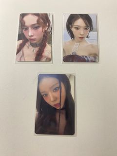 【aespa | Le sserafim 小卡】Winter 金旼炡 Chaewon 金采源 小卡, 興趣及遊戲, 收藏品及紀念品, 韓流 - Carousell