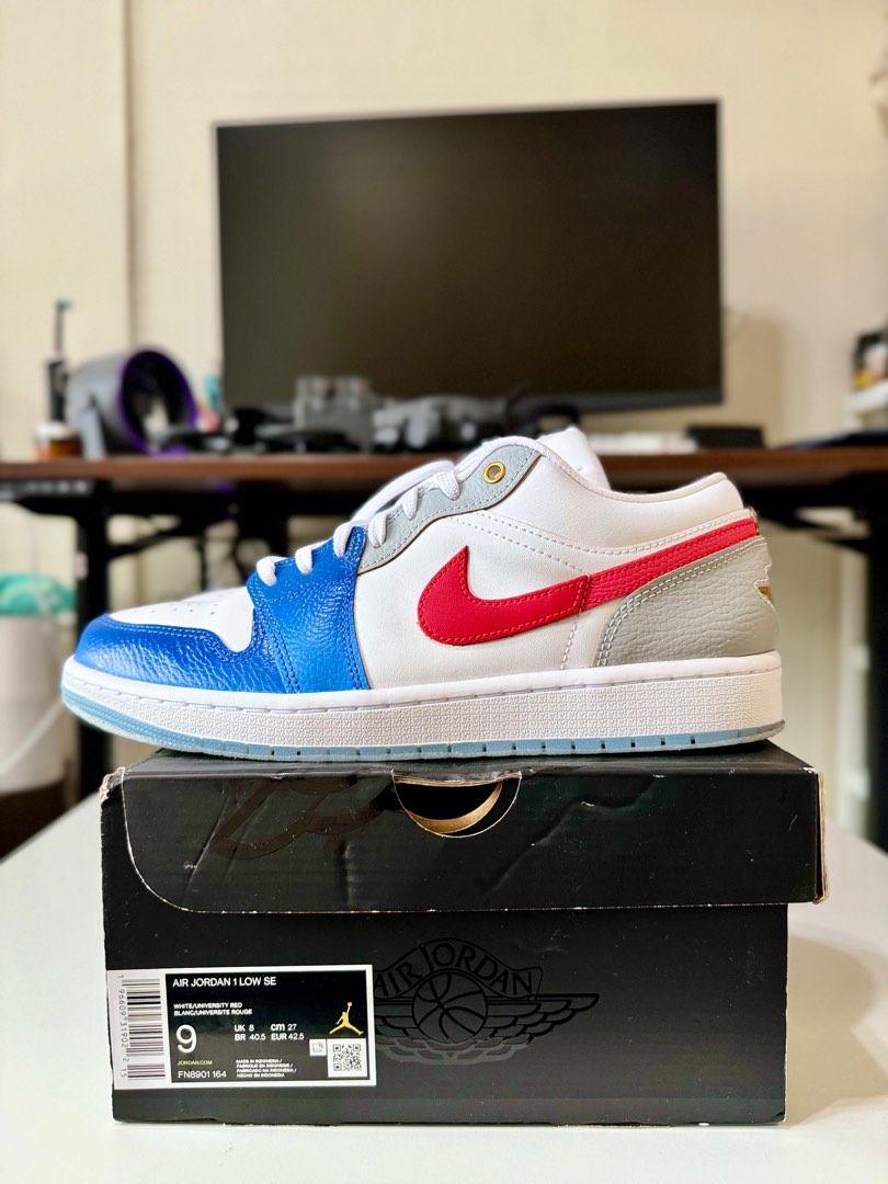 Air Jordan 1 Low SE, Men's Fashion, Footwear, Sneakers on Carousell