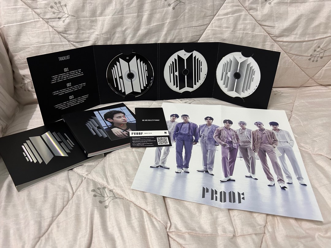 Albums - BTS 'PROOF' ALBUM STANDARD/COMPACT EDITION, Hobbies & Toys ...
