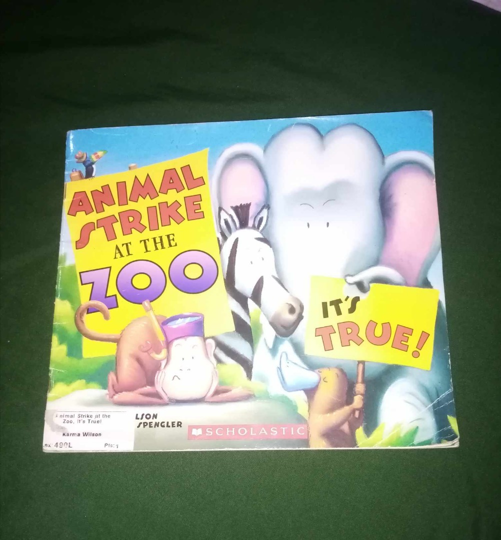 Animal Strike at the Zoo (It's True) Children's Story Book, Hobbies ...