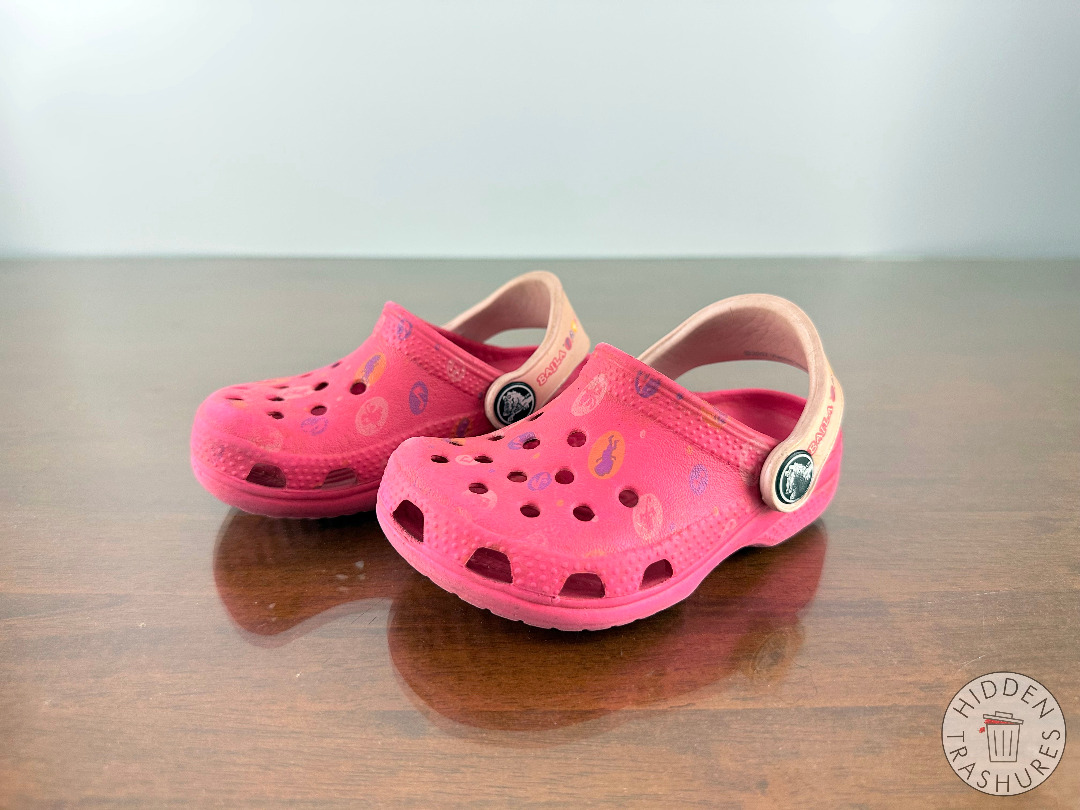 Authentic Dora The Explorer Crocs for Toddler C6 - 7, Babies & Kids ...