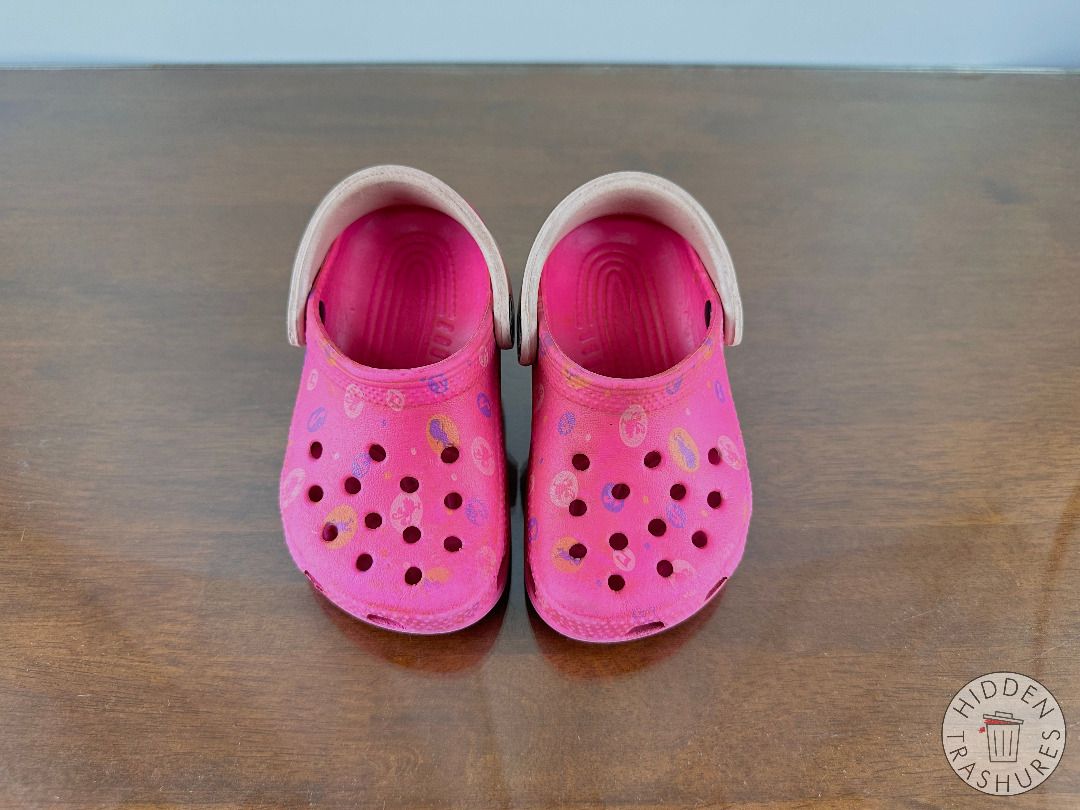 Authentic Dora The Explorer Crocs for Toddler C6 - 7, Babies & Kids ...