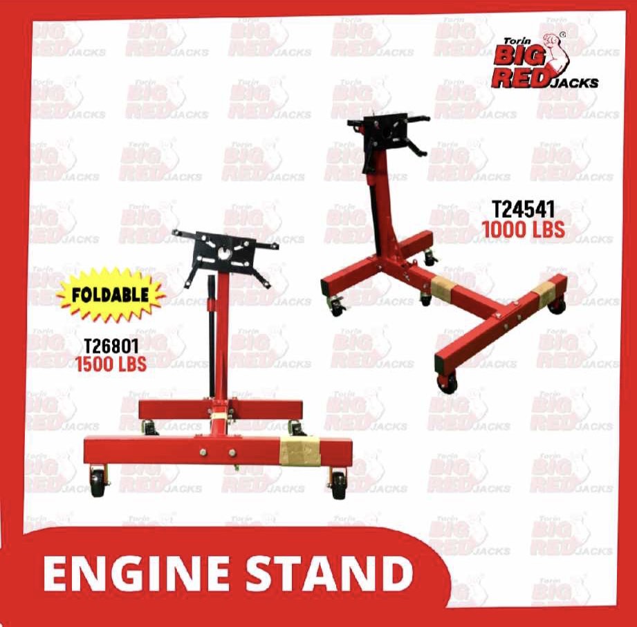 BIGRED HYDRAULIC ENGINE STAND, Looking For on Carousell
