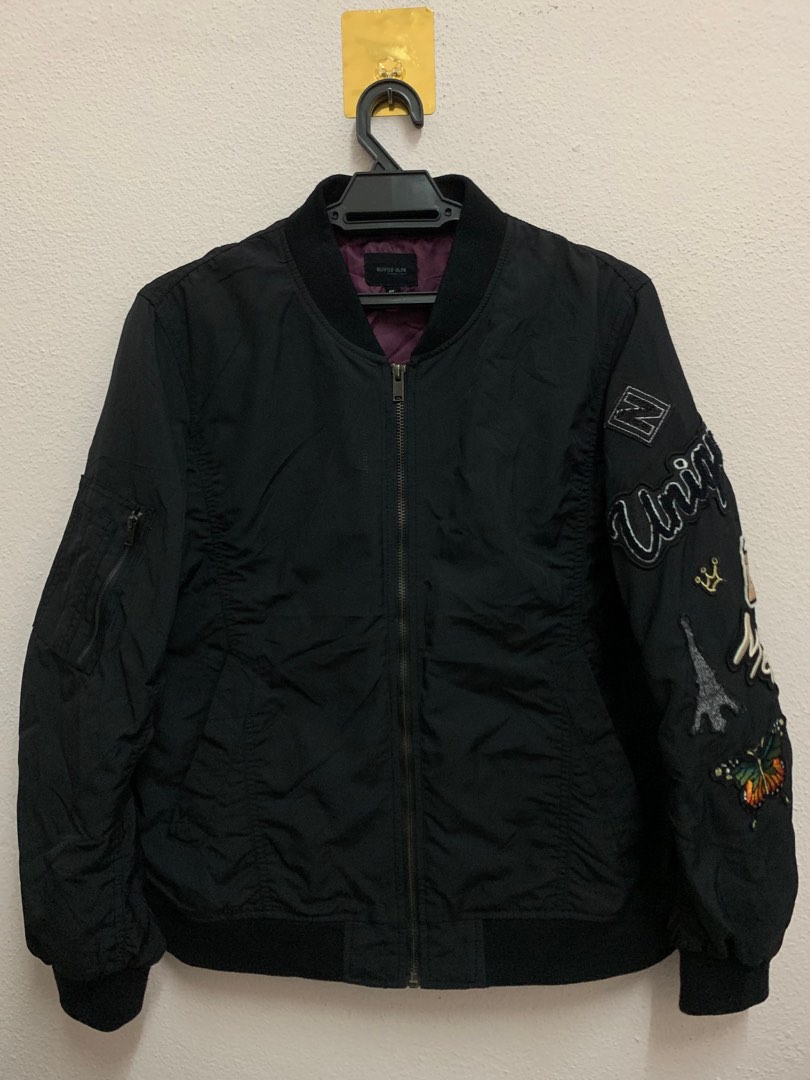 Bonnie Alex Bomber Jacket, Women's Fashion, Coats, Jackets and ...