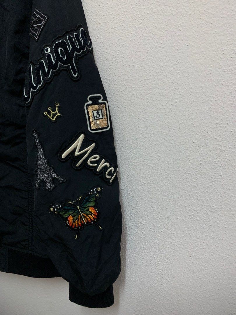 Bonnie Alex Bomber Jacket, Women's Fashion, Coats, Jackets and ...