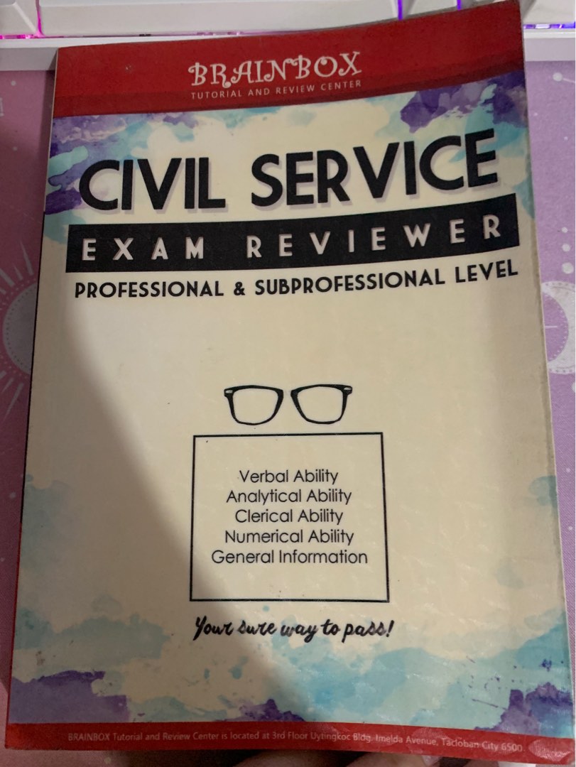 Brainbox Civil Service Exam Reviewer, Hobbies & Toys, Books & Magazines ...
