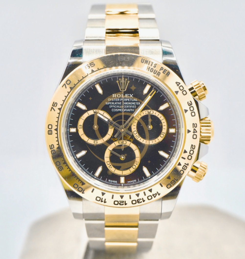 Brand New June 2024 Rolex Daytona Half-Gold Black 126503 Black Dial ...