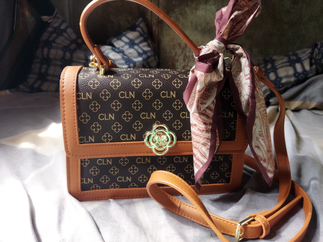 CLN brown bag, Women's Fashion, Bags & Wallets, Shoulder Bags on Carousell