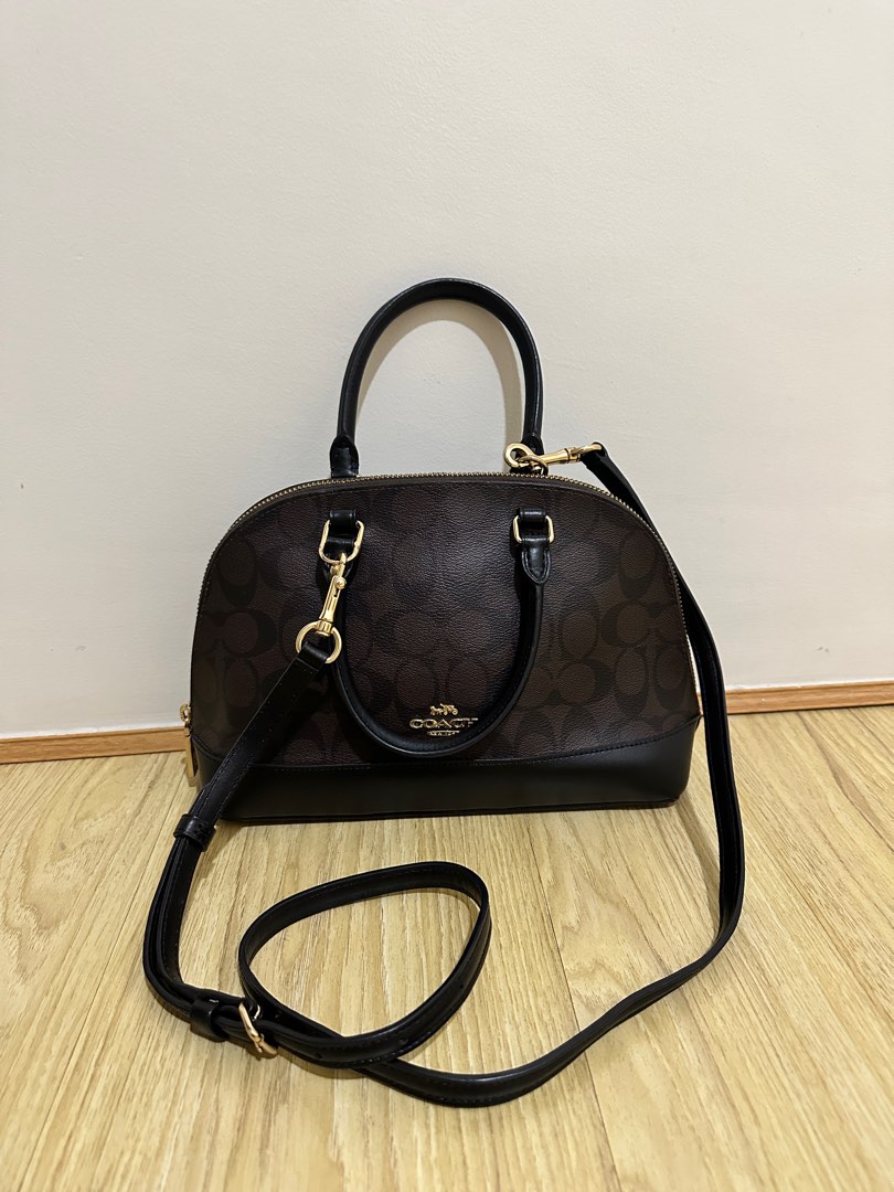 Coach Mini Sierra Satchel Bag, Women's Fashion, Bags & Wallets, Cross ...