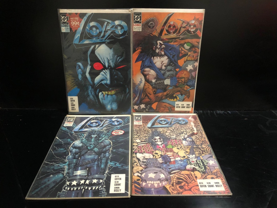 DC LOBO comic collection (Simon Bisley era), Hobbies & Toys, Books ...