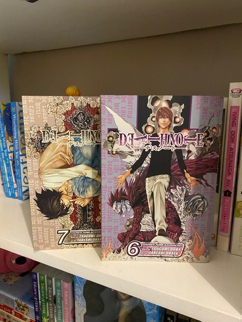 DEATH NOTE MANGA SJ VOL.6&7, Hobbies & Toys, Books & Magazines, Comics ...