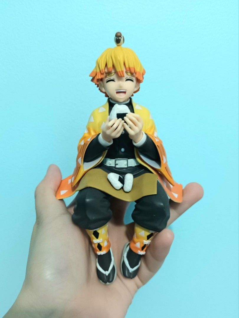 Demon Slayer Zenitsu Agatsuma noodlestopper figure, Hobbies & Toys ...