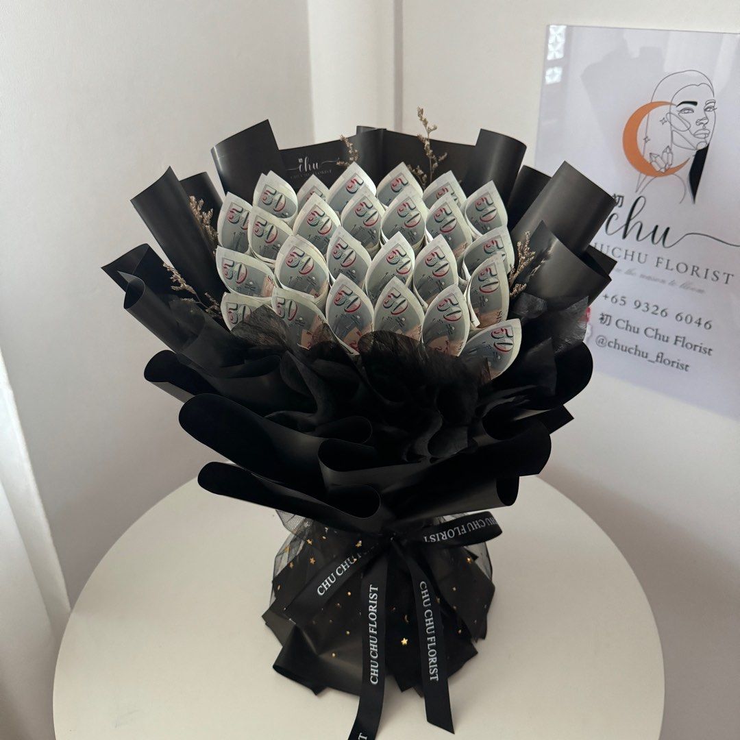 🚚FREE DELIVERY‼️🌹Money Bouquet Cash Money Cash Notes Bouquet Birthday ...