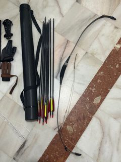 Decathlon Geologic 100 Kid's archery set soft, Sports Equipment, Other ...