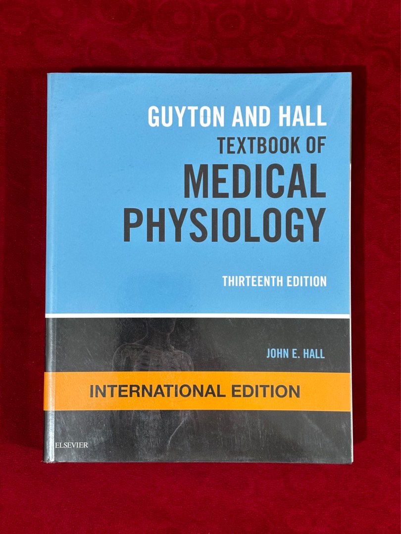 Guyton and Hall Textbook of Medical Physiology 13th Edition, Hobbies ...