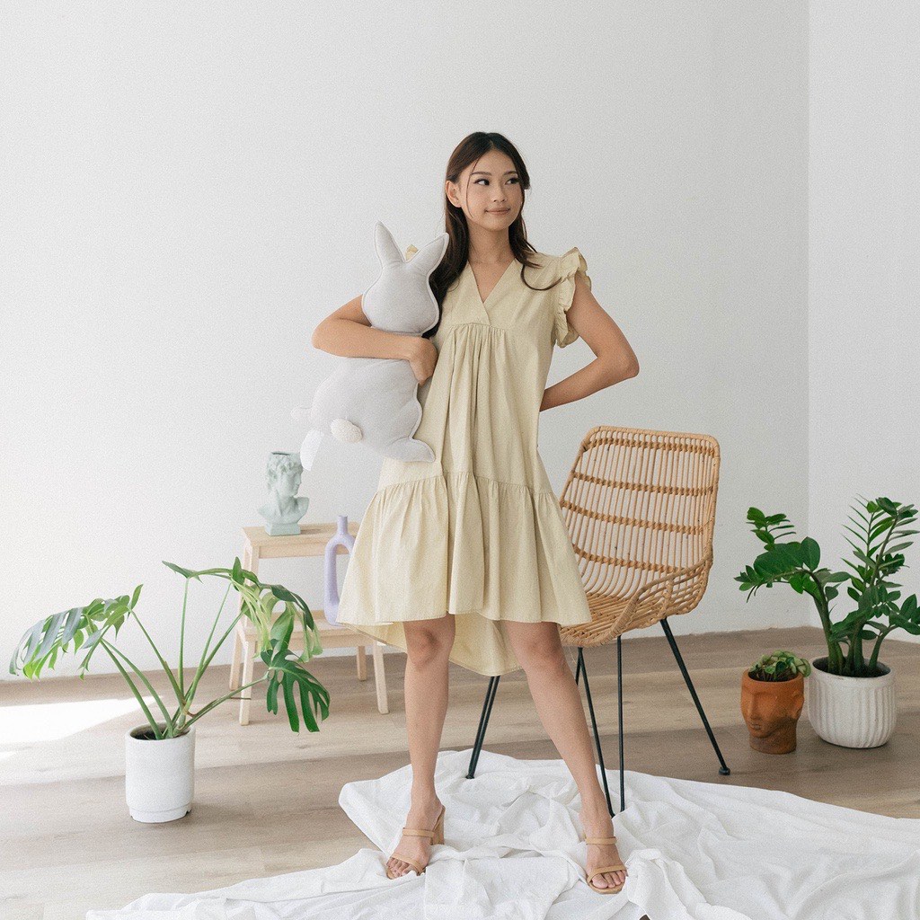 Hebe the label dress, Fesyen Wanita, Pakaian Wanita, Gaun & Rok di Carousell