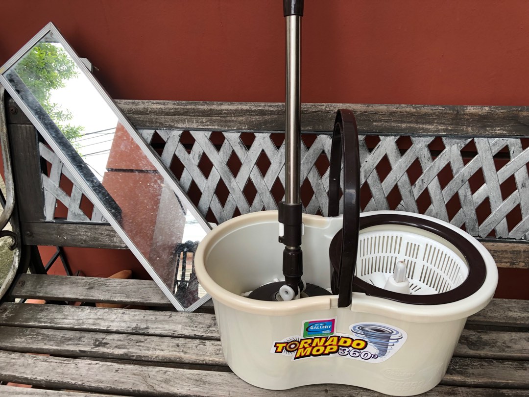 Home Gallery Tornado Mop 360deg + Free Mirror, Furniture & Home Living ...