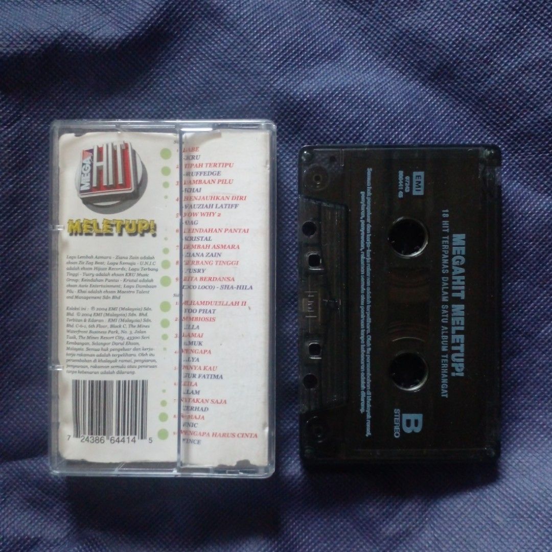 Kaset Mega Hit Meletup, Hobbies & Toys, Music & Media, CDs & DVDs on ...