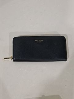 KATE SPADE Enchanted Green Marti Small Flap Wallet - Pebbled Leather ...