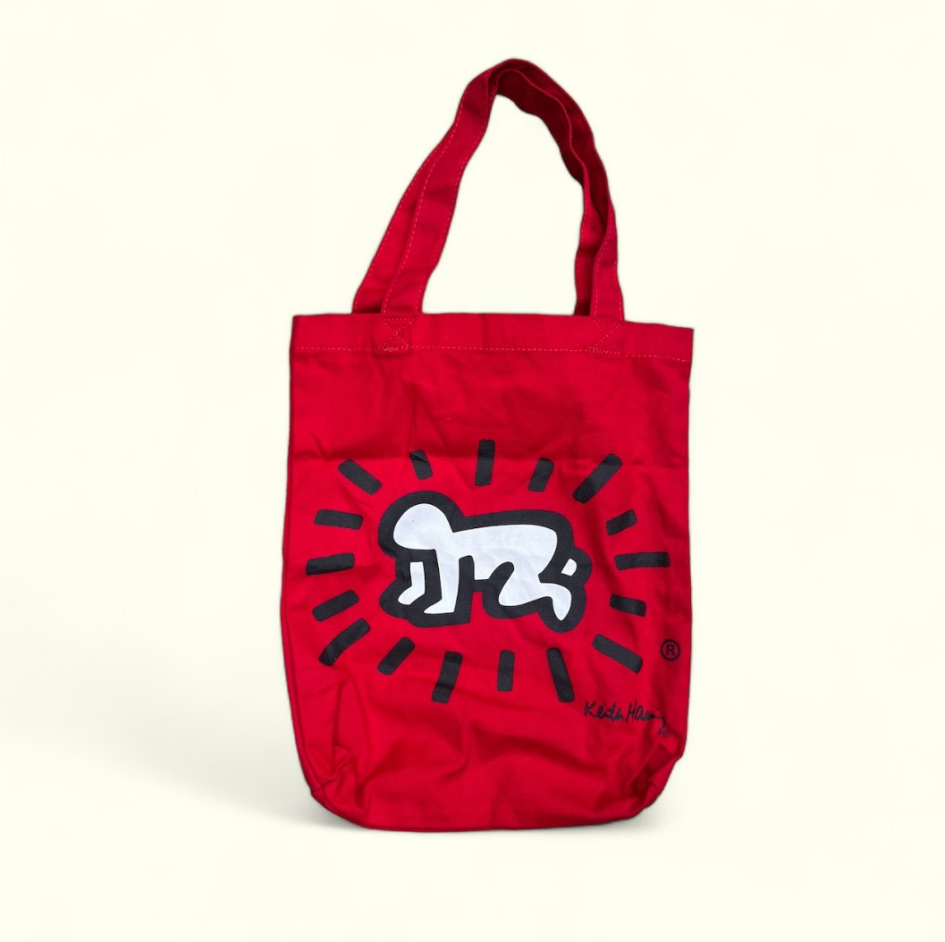Keith Haring Tote Bag, Women's Fashion, Bags & Wallets, Shoulder Bags ...