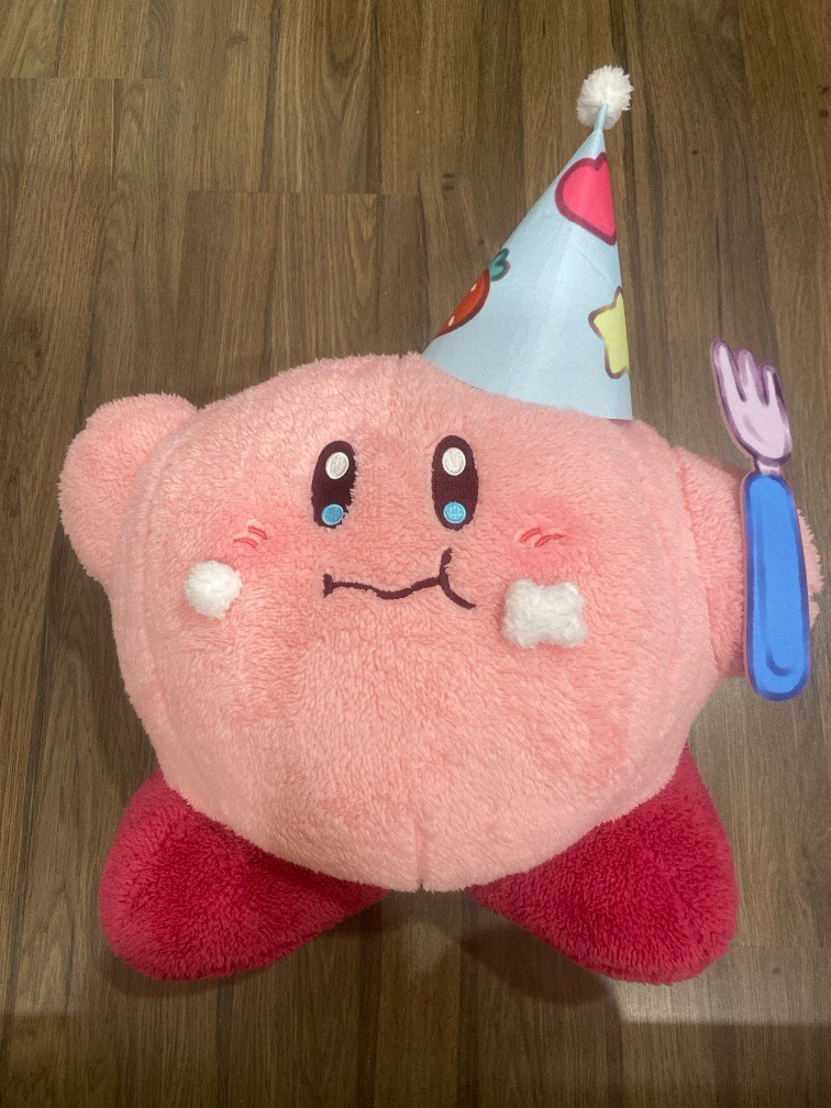 Kirby x Dr Moricky collab official plushy (birthday), Hobbies & Toys ...