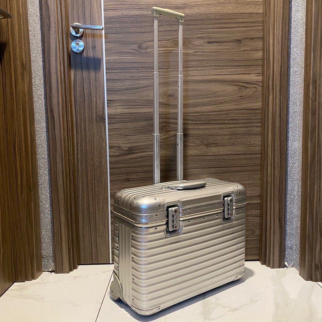 Koper Rimowa Pilot Original asli two wheels dua roda, Fesyen Pria, Tas ...