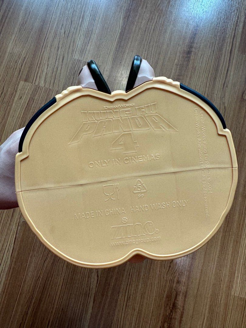 Kung Fu Panda 4 Po popcorn bucket (TGV Cinemas), Hobbies & Toys ...