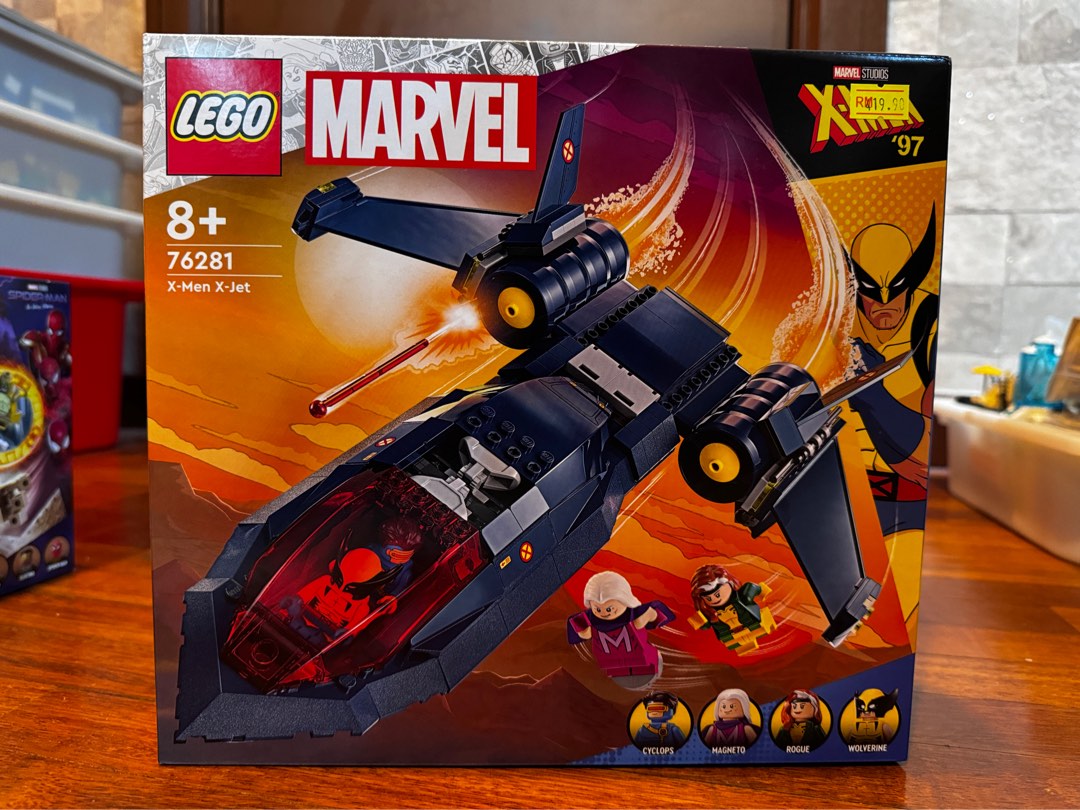 Lego Marvel 76281 X Men X-Jet, Hobbies & Toys, Toys & Games on Carousell