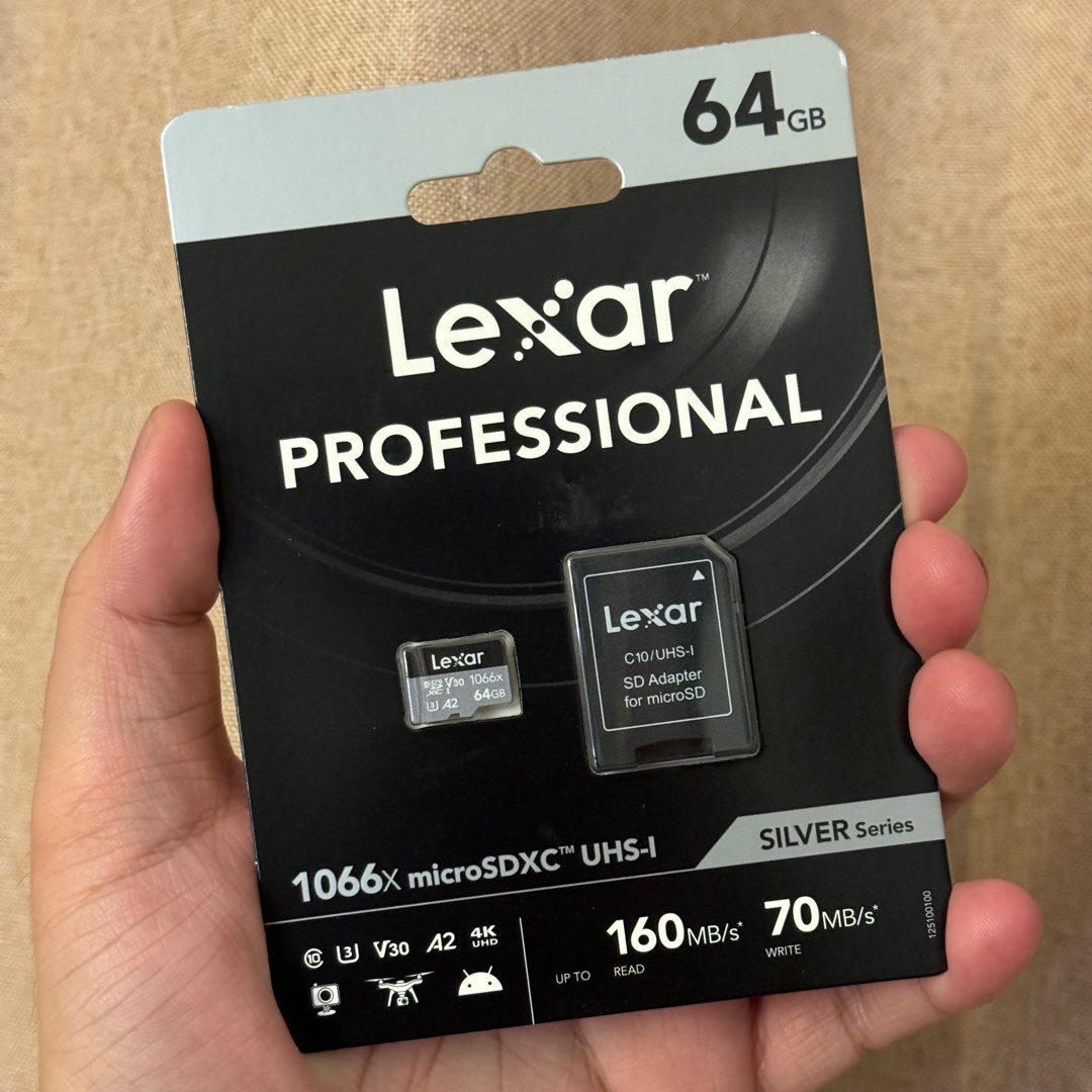 Lexar 1066x MicroSDXC UHS-I (64GB), Mobile Phones & Gadgets, Mobile ...