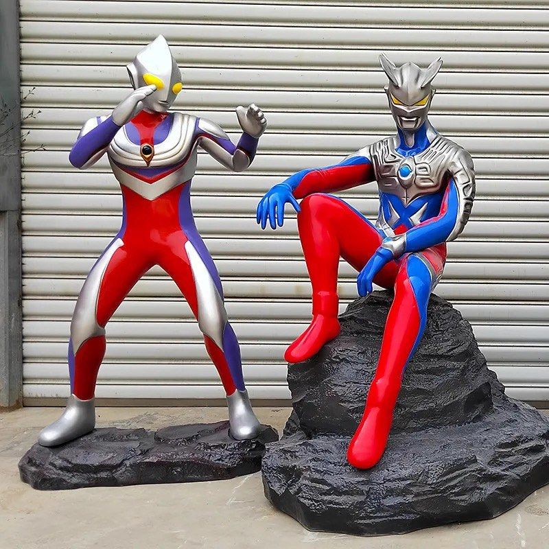 Life Size Ultraman Anime Cartoon Figure Statue Sculpture High Quality ...