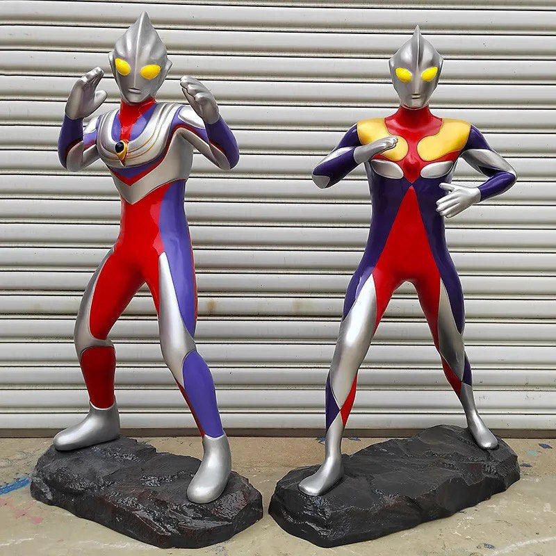 Life Size Ultraman Anime Cartoon Figure Statue Sculpture High Quality ...