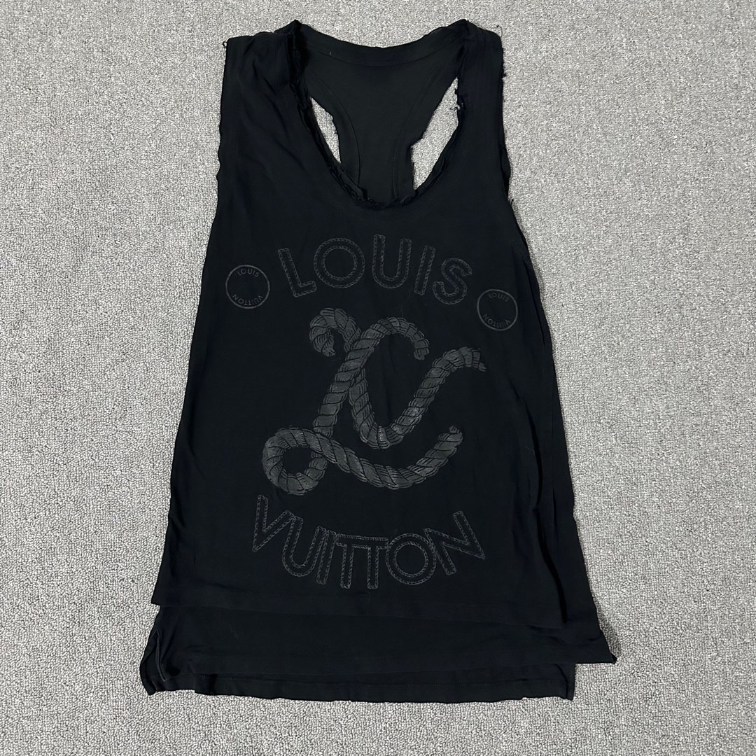 Louis Vuitton - Logo tops, Women's Fashion, Tops, Shirts on Carousell