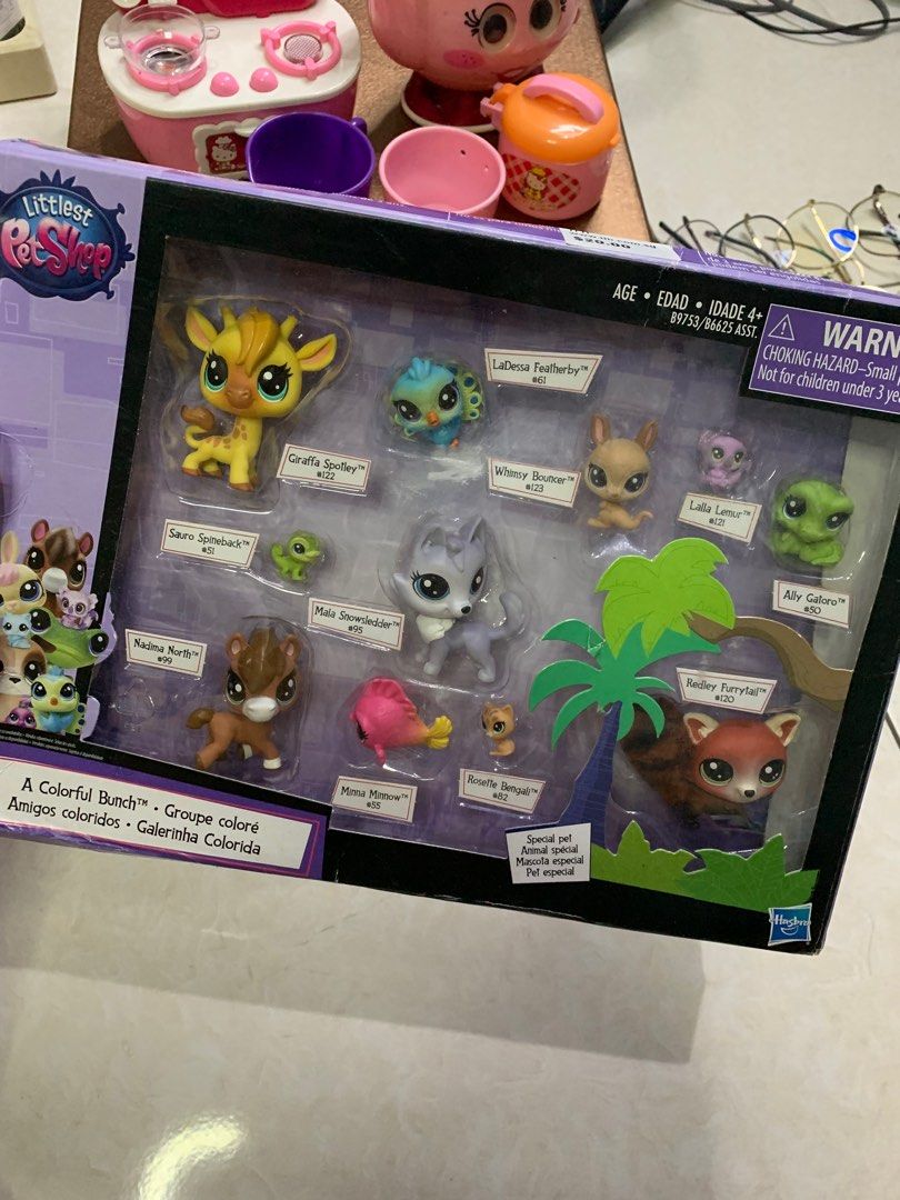 LPS A Colorful Bunch New Baru Mainan figure LPS Littlest Petshop Hasbro ...