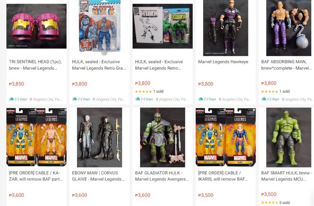 MARVEL LEGENDS 01: BAF Wendigo Wave Nightcrawler Sinister Wolverine ...