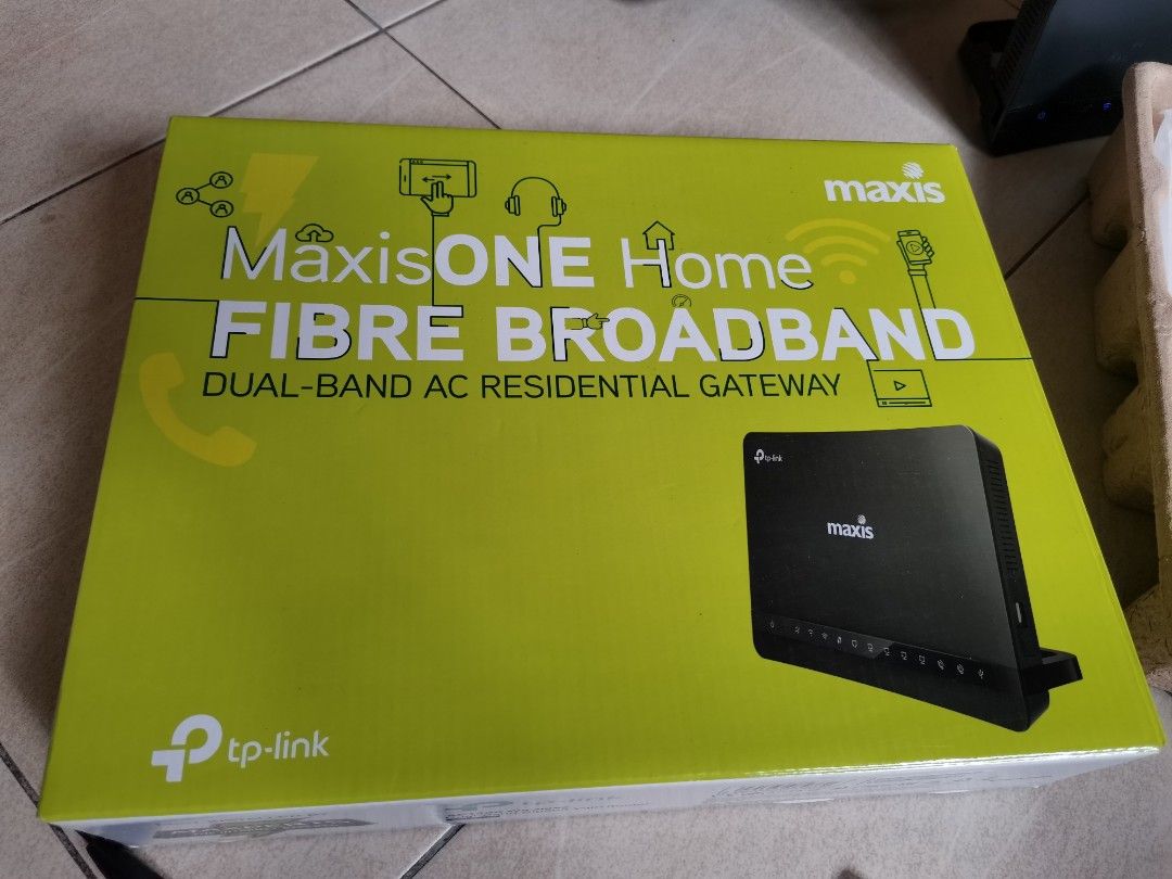 Maxis TP-Link AC1200 router, Computers & Tech, Parts & Accessories ...