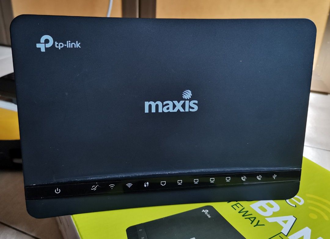 Maxis TP-Link AC1200 router, Computers & Tech, Parts & Accessories, Networking on Carousell