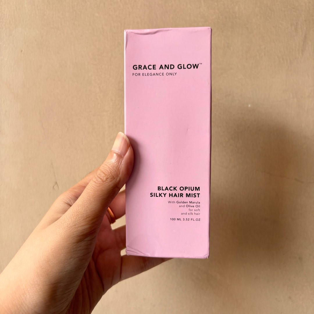 MEW BARU grace and glow hair mist black opium Grace and Glow Silky and ...