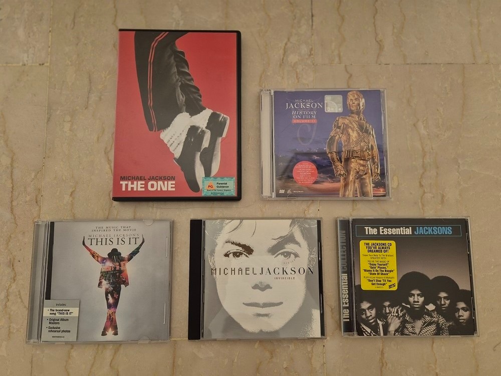 Michael Jackson DVD, VCD & CD Collection (Total S$20 only for all ...