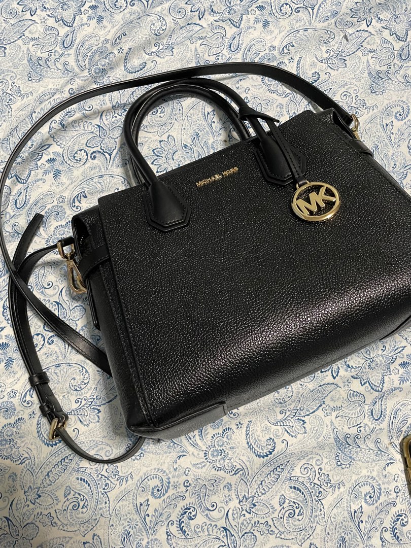 MK Mercer Black Bag Medium, Luxury, Bags & Wallets on Carousell