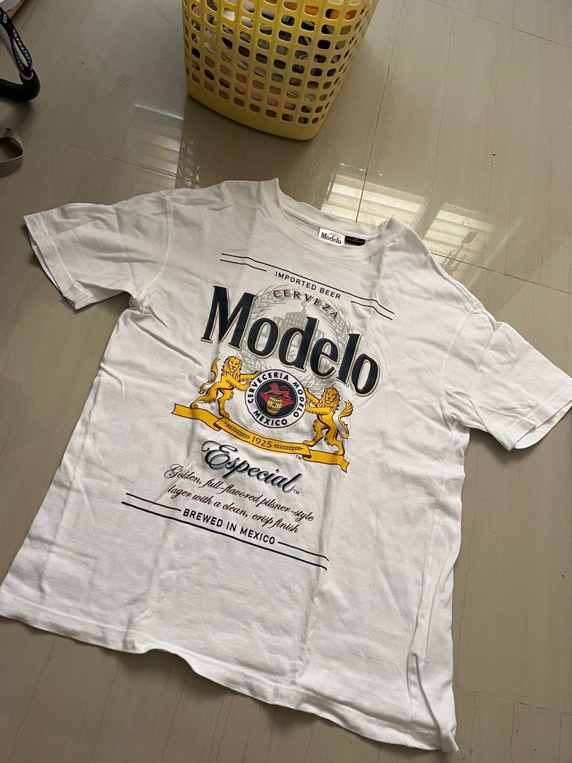 Modelo Cerveza Shirt, Men's Fashion, Tops & Sets, Tshirts & Polo Shirts ...